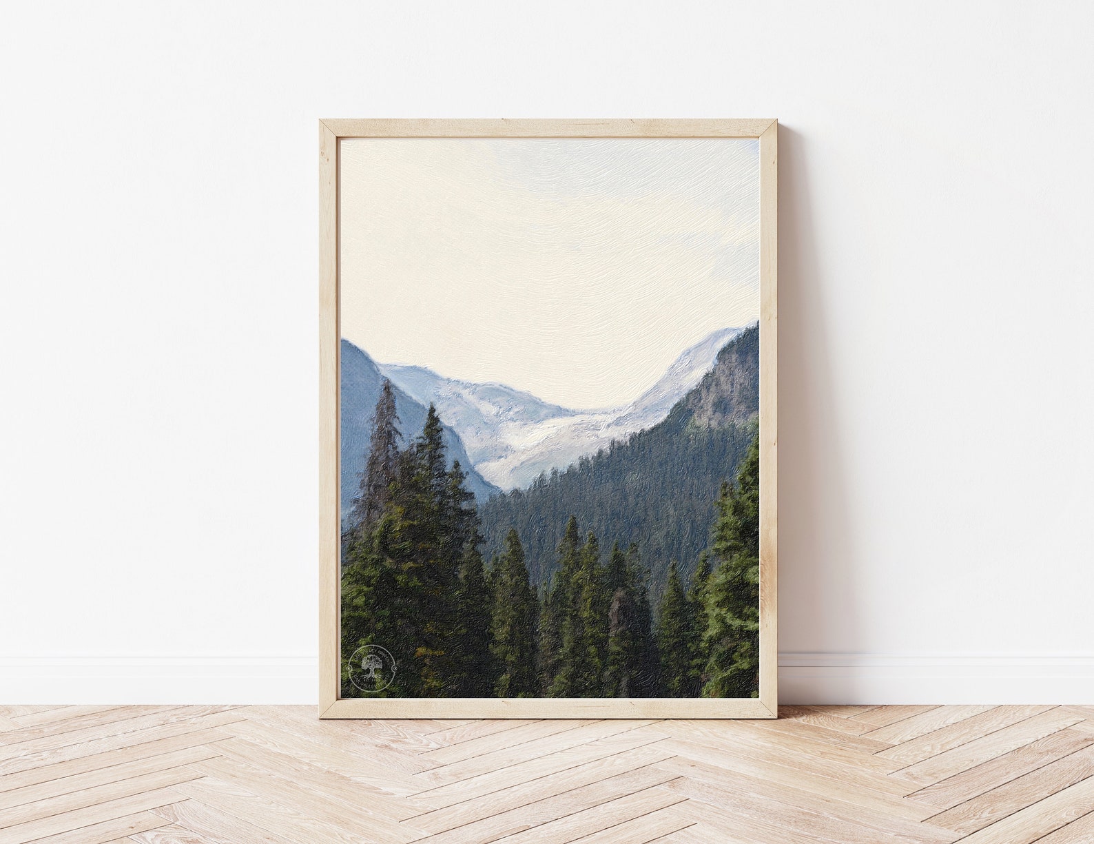 Jackson Glacier Print: Montana Mountain Landscape Art (digital Download ...