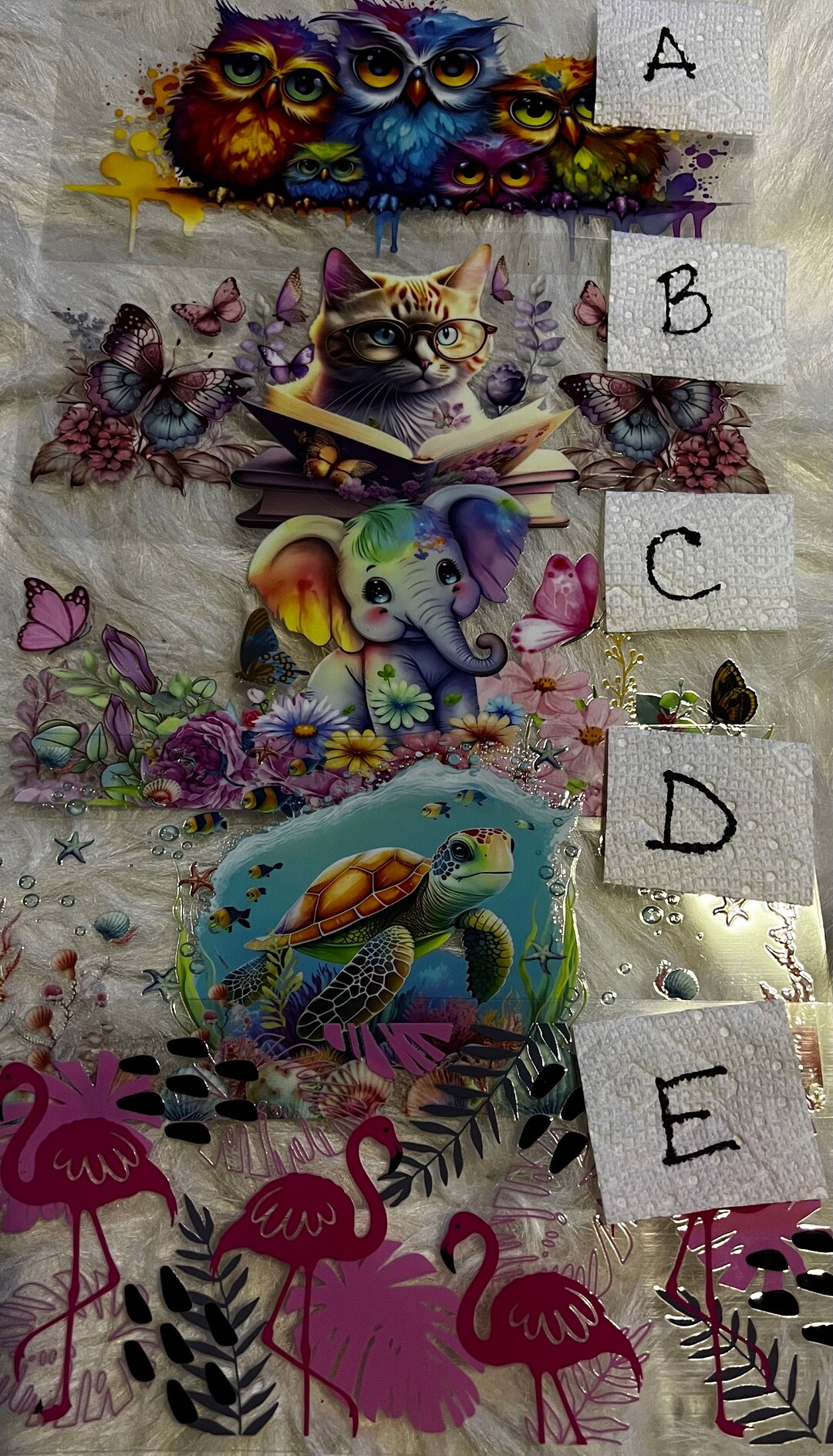 Animals- UV DTF Wraps for 16oz Libby Cups - Etsy