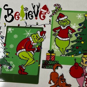 Grinch UV DTF Wrap for 16oz Libby Cups - Etsy