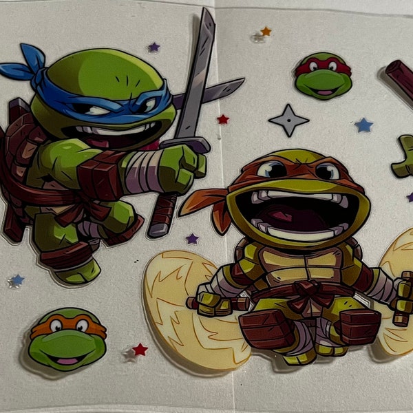 Ninja Turtles Cups - Etsy