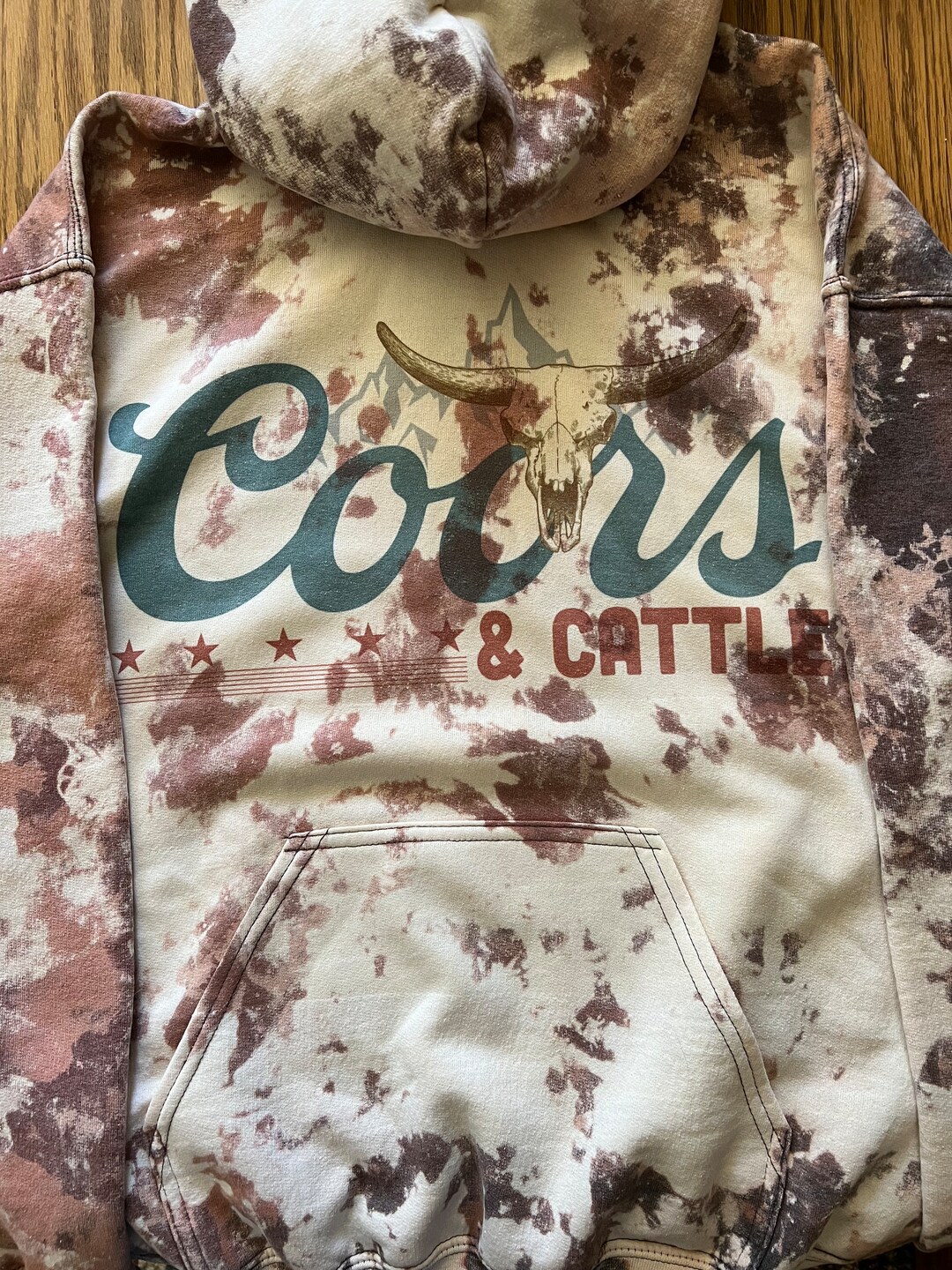 Cow Print Hoodie - Etsy