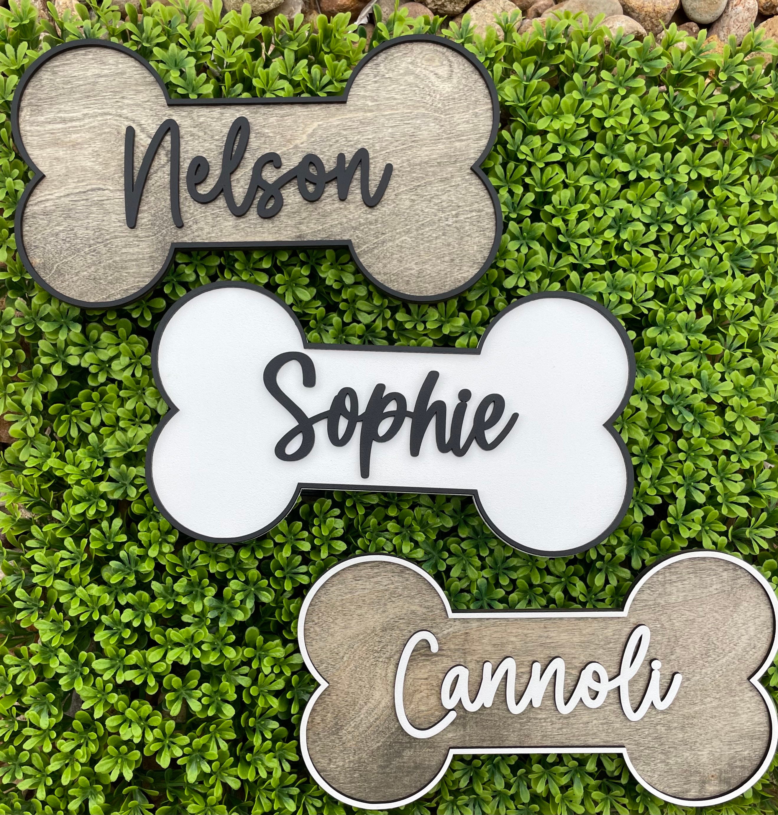 Custom Dog Name Sign Dog Decor Wall Sign Modern Dog - Etsy