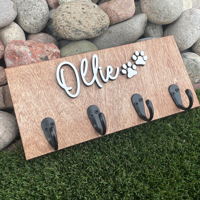 Dog Leash Holder for Wall - Etsy