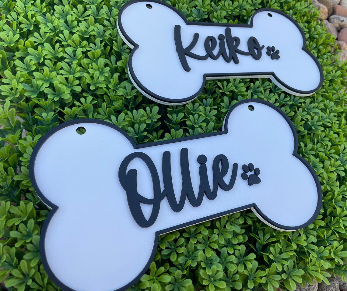 Custom Crate Sign Dog Name Sign Dog Decor Kennel Sign - Etsy