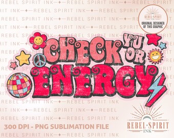 Check Energy Shirt - Etsy