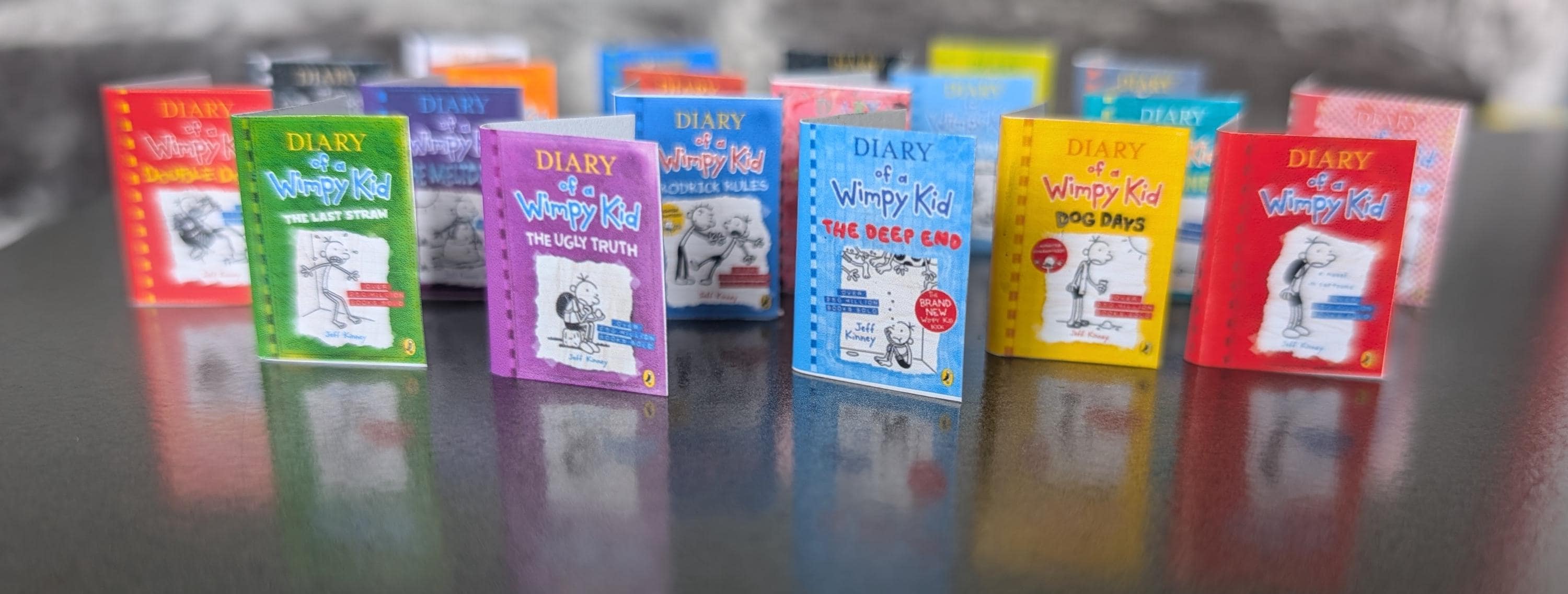 Diary of a Wimpy Kid Mini Book Covers – Printable Miniature Books for ...