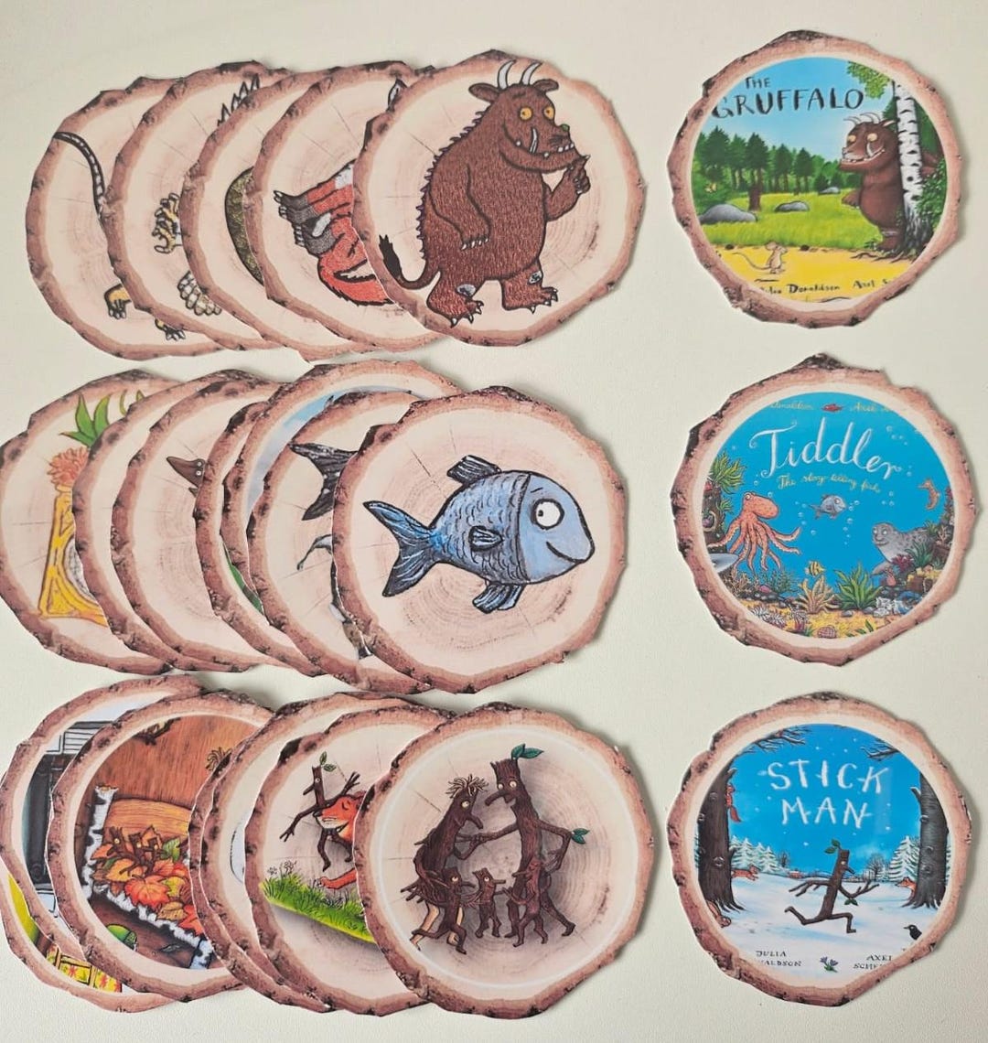 EYFS Flash Cards - Julia Donaldson - Mud Kitchen - Teaching Resources ...