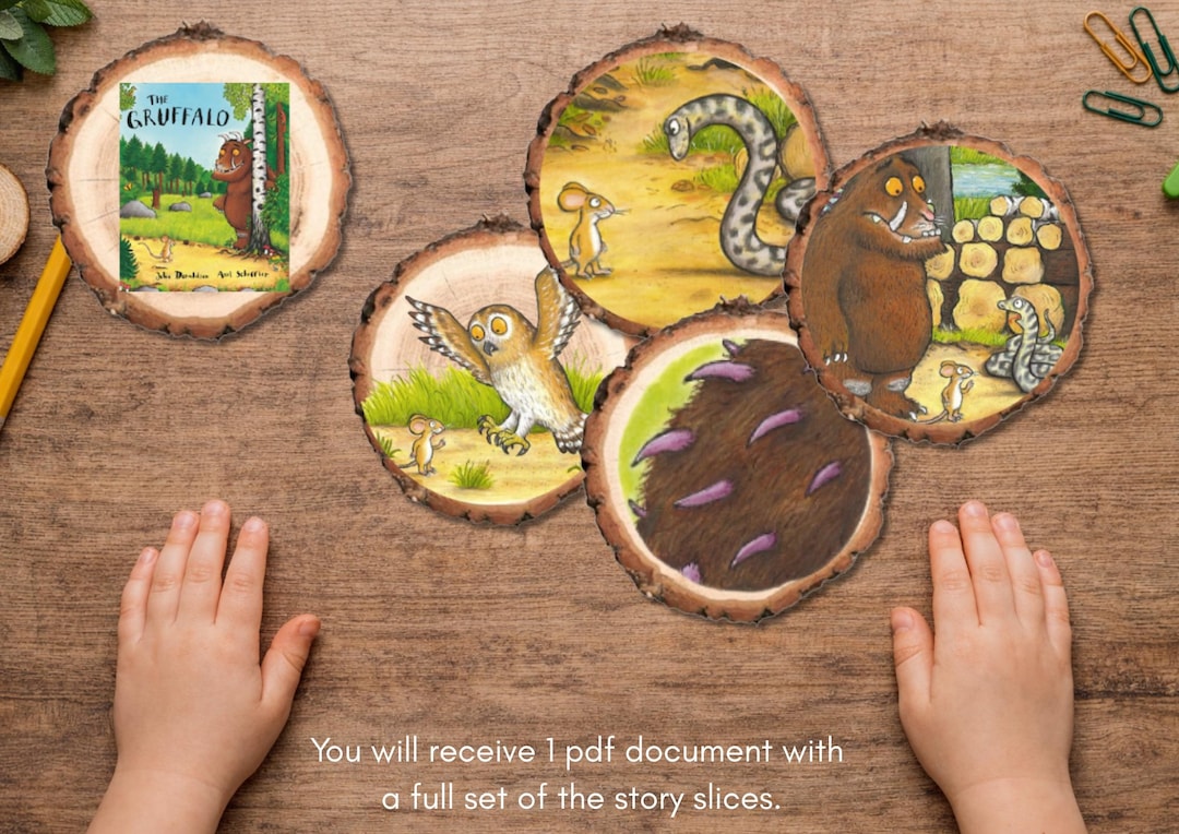 The Gruffalo Story Sequencing Cards | EYFS Printable Literacy Activity ...