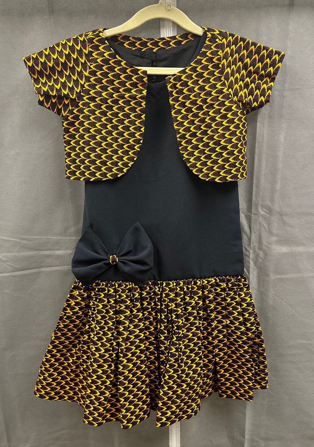 African Print Attire for Girls/ankara Dress/children African Clothe ...