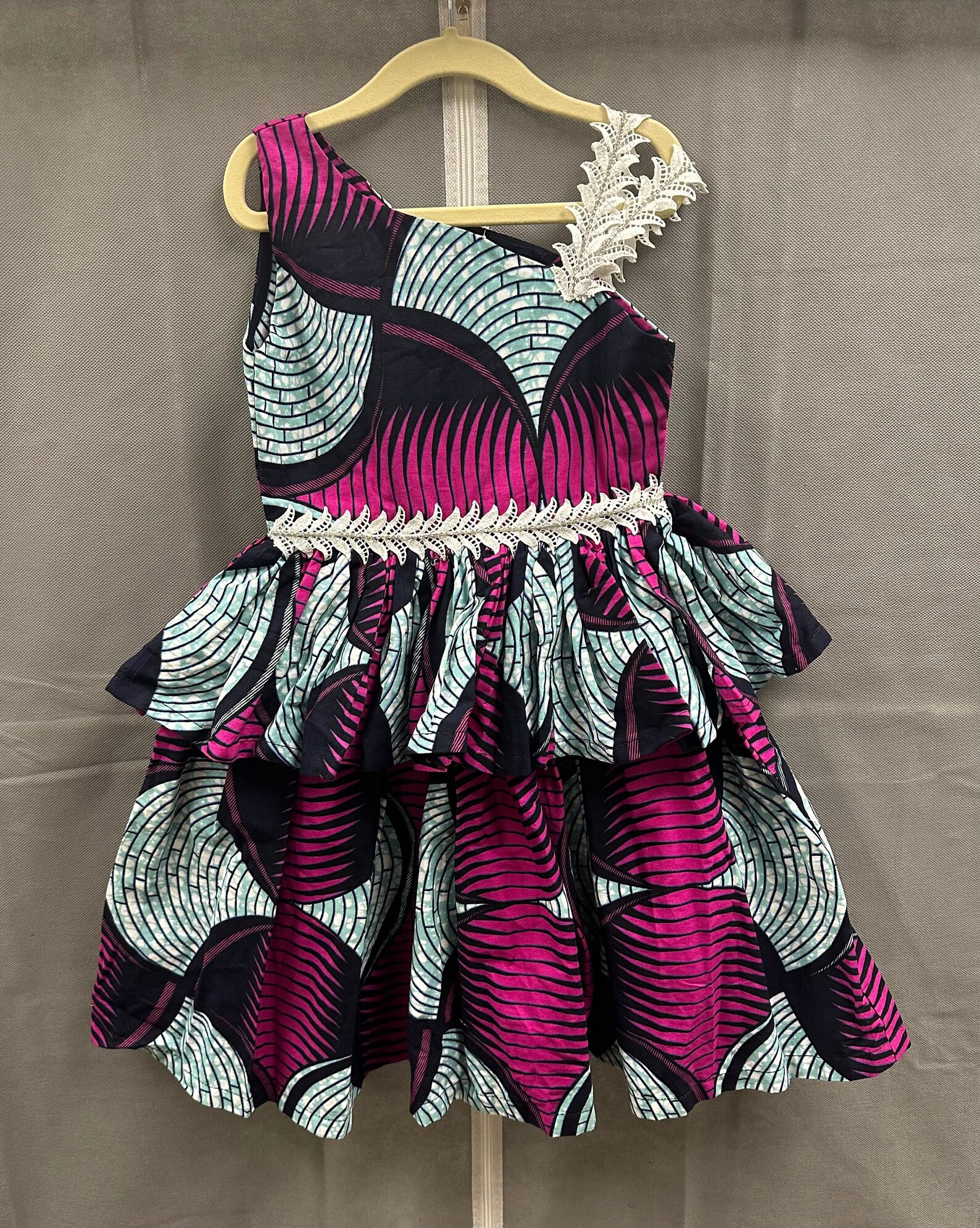 African Clothes for Kids/ Ankara Dress for Girls/ Girls Clothing ...