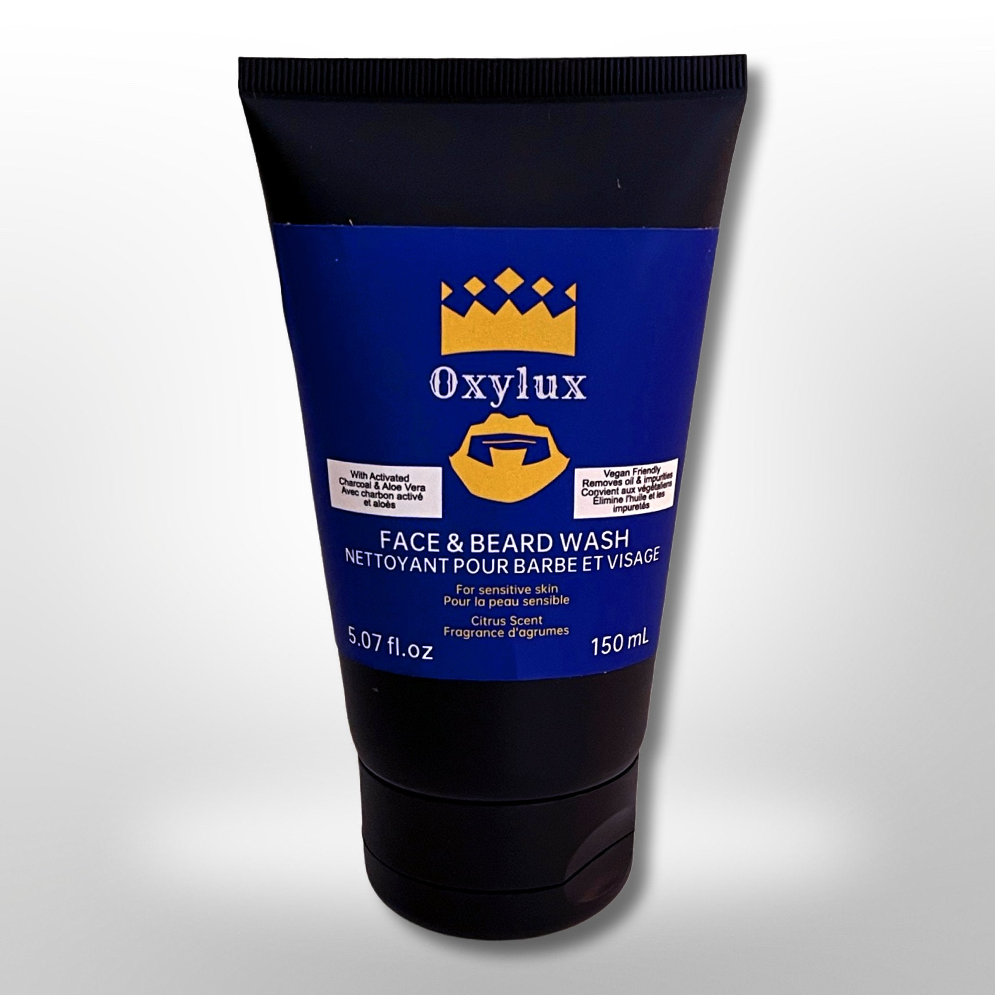 Charcoal and Aloe Vera Face and Beard Wash Combo, Face Wash for Men ...