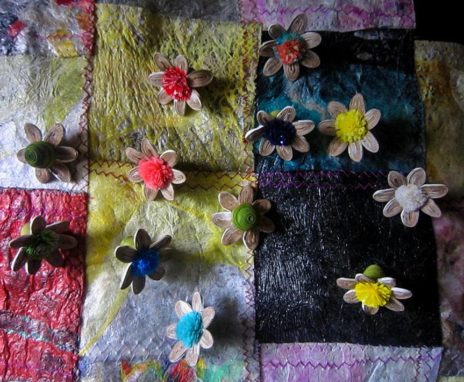 Recycle Paper Daisy Flowers,daisy Blossom,cheerful Recycle,springs ...