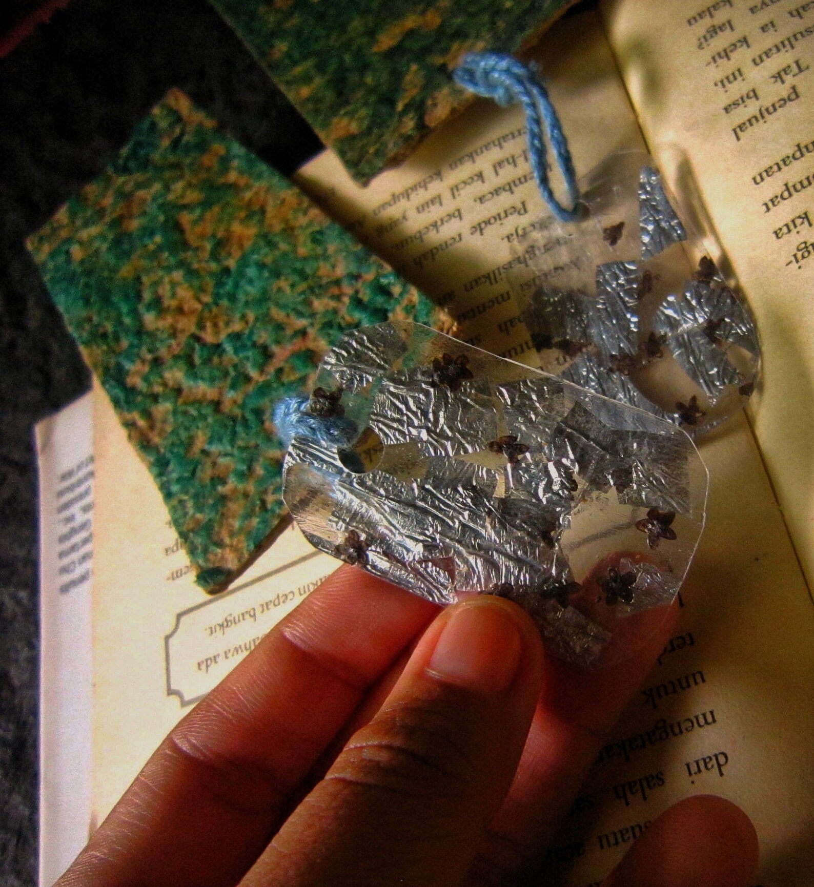 Plain Bookmark,recycle Paper,blue Plain,pulp Paper,blank Bookmark,no ...