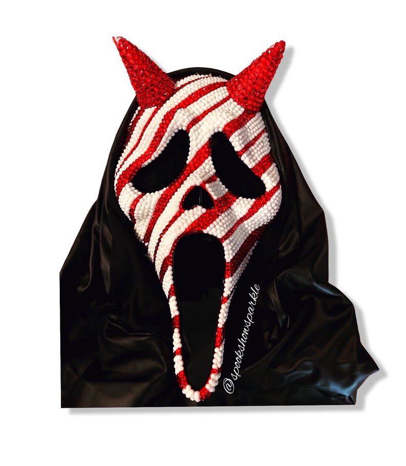 Deadbydaylight Devil Ghostface Mask bedazzled - Etsy