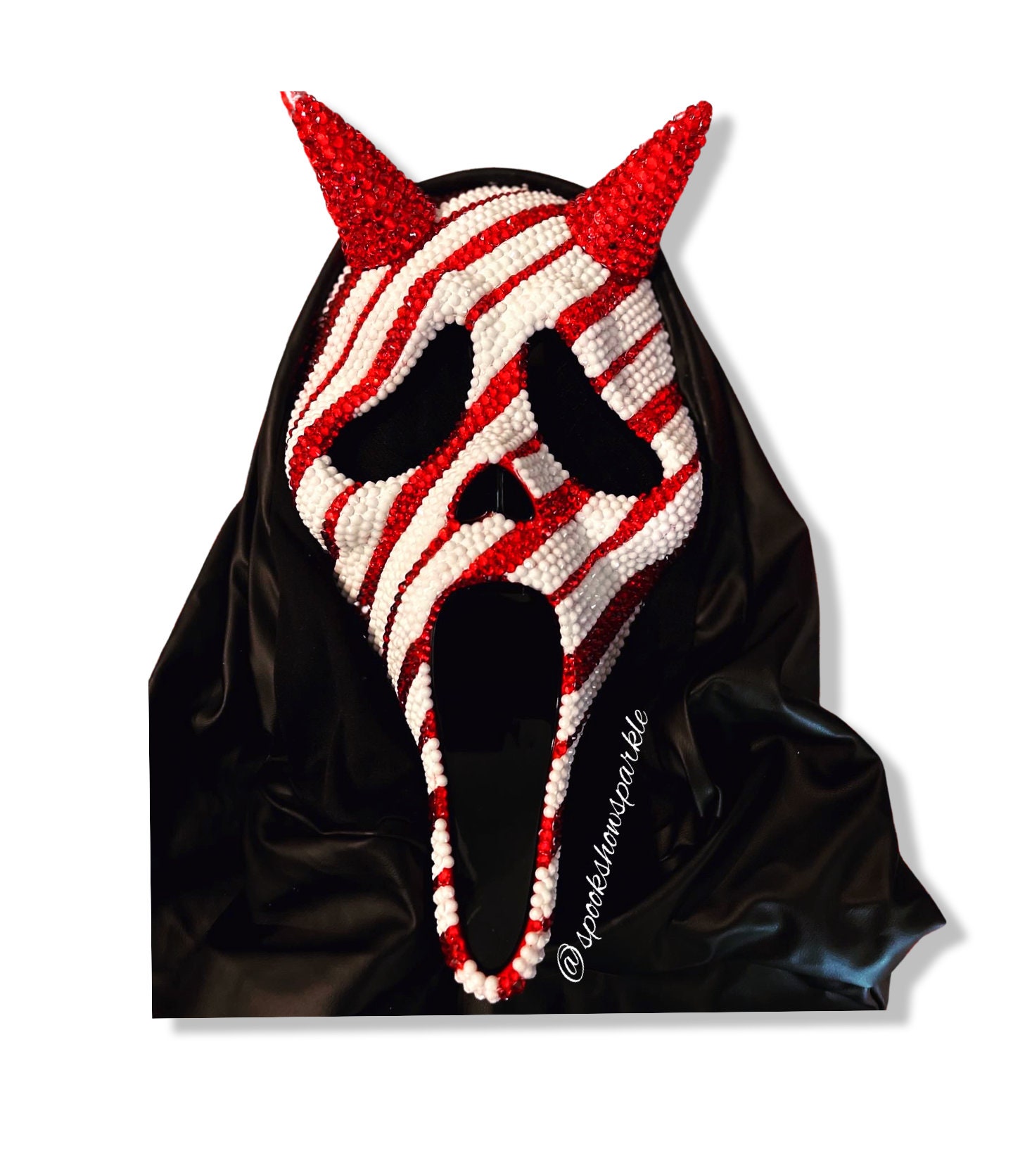 Deadbydaylight Devil Ghostface Mask bedazzled - Etsy