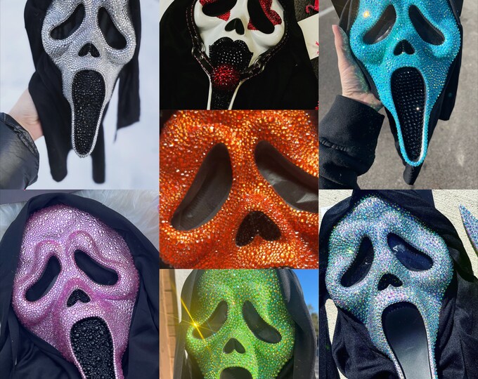 Scary Movie Ghostface Scream Ghost Face Wassup Mask - Etsy