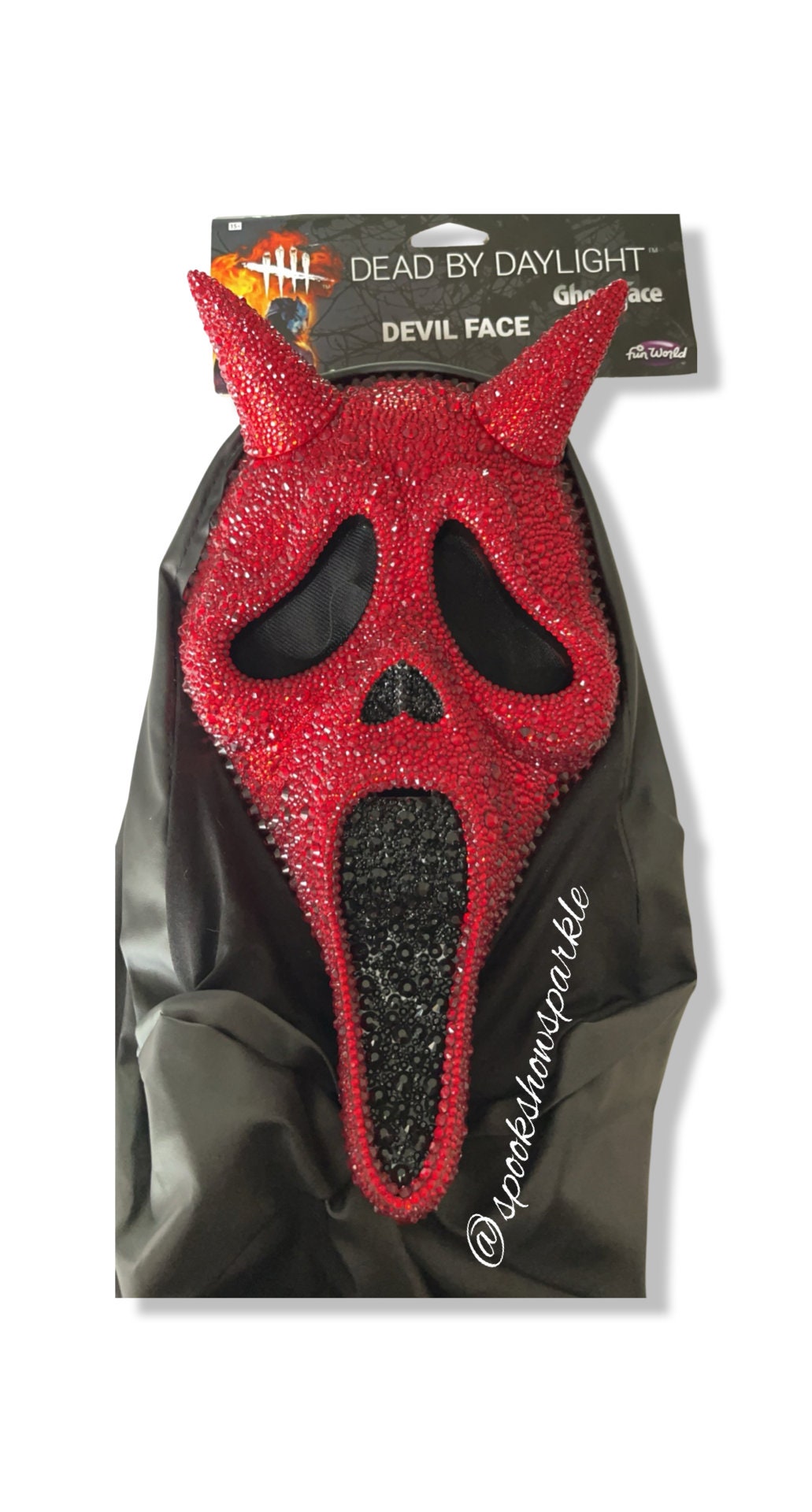 Deadbydaylight Devil Ghostface Mask bedazzled - Etsy