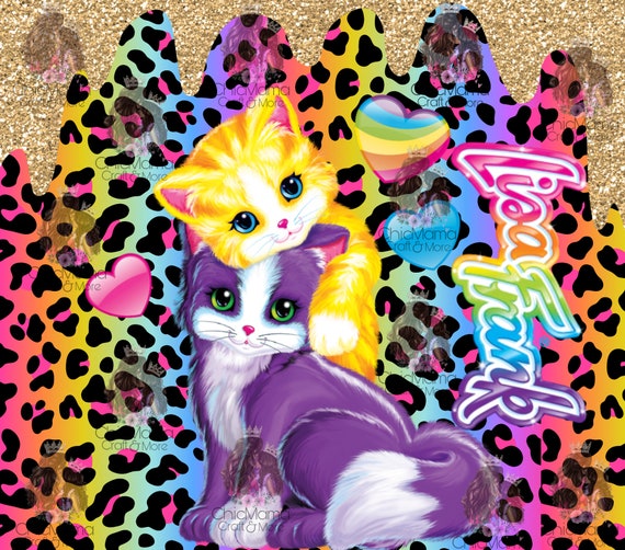 Lisa Frank Inspired 20oz Tumbler Sublimation Transfer Lisa - Etsy