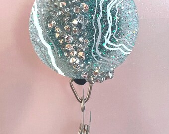 Crystal Badge Reel - Etsy