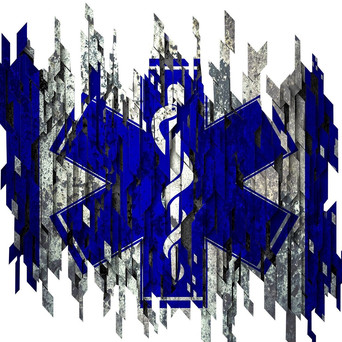 Distressed EMT Flag Download, EMT Flag Download, Emt Download, EMT ...