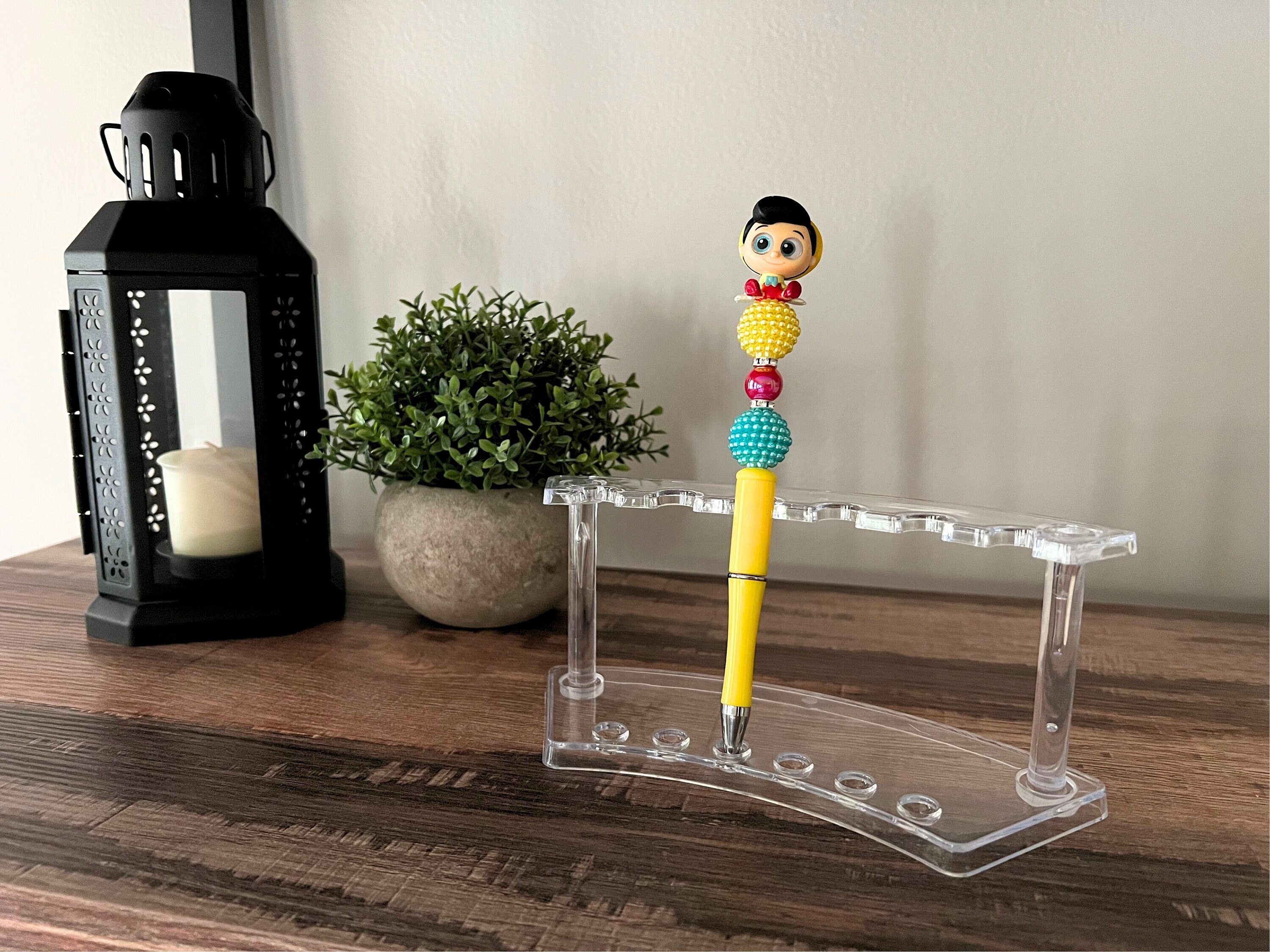 Pinocchio Beaded Character Ballpoint Pen, Parks Autograph Pen, Made ...