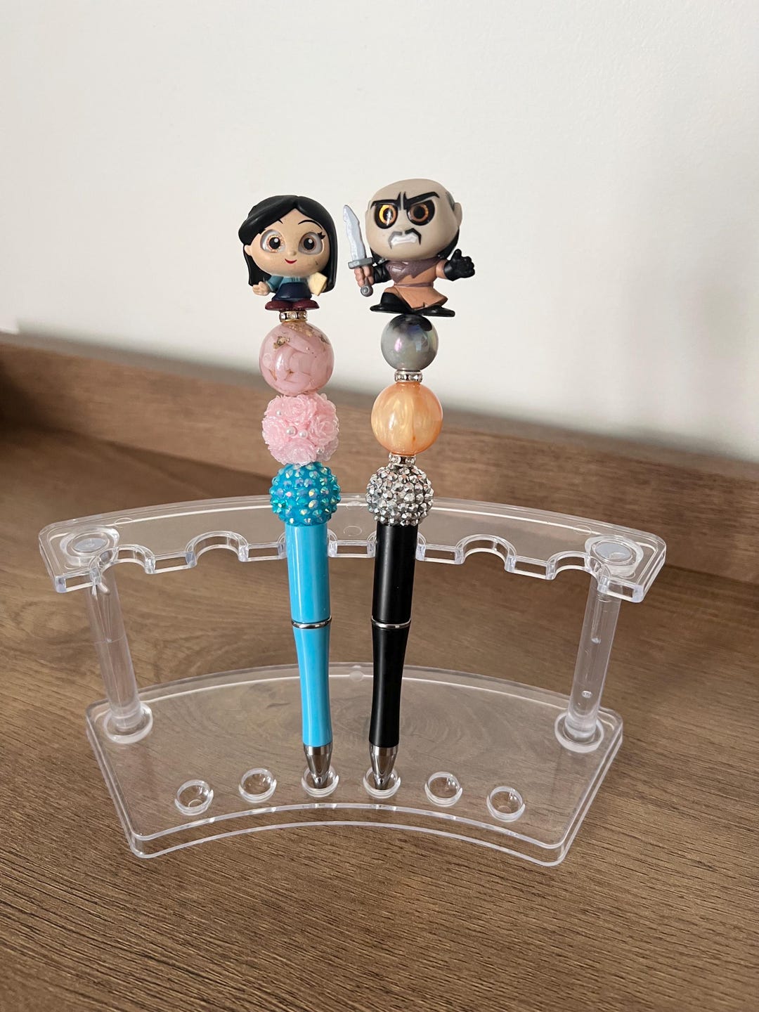Mulan Princess Shan Yu Beaded Character Ballpoint Pen, Parks Autograph ...