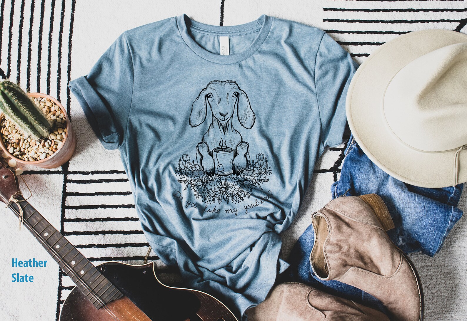 Cute Funny Goat Shirt | Goatee | Goat Tea | Mom Shirt | Farm Animals ...