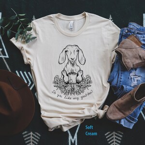 Cute Funny Goat Shirt | Goatee | Goat Tea | Mom Shirt | Farm Animals ...