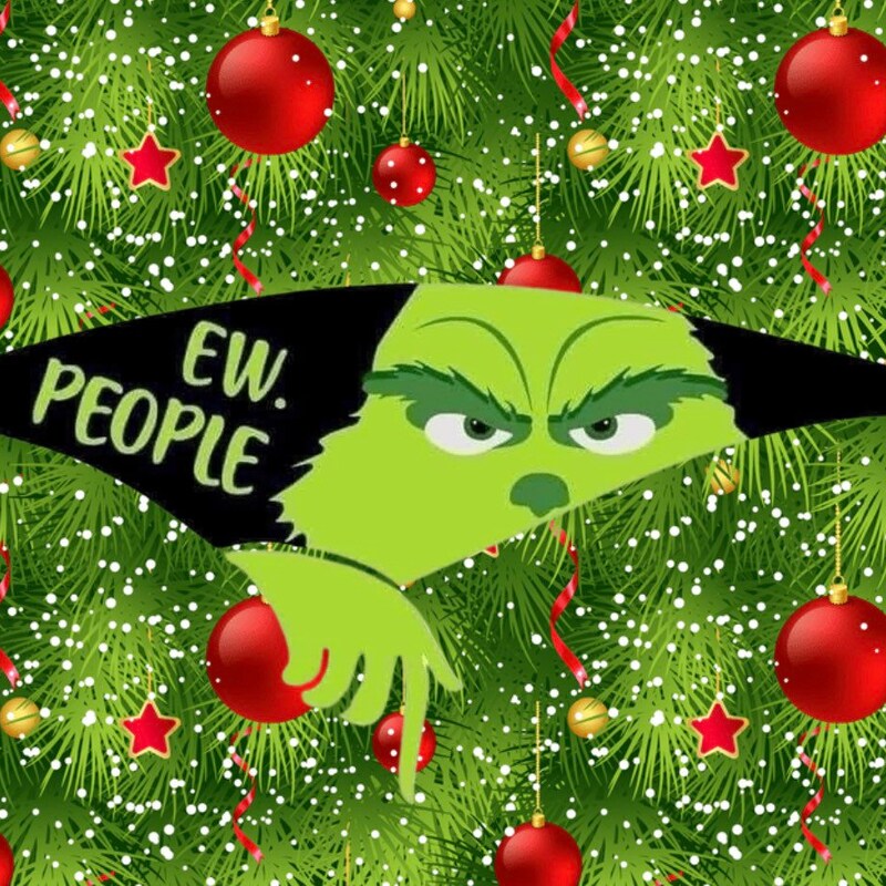 Grinch Peeker - Etsy