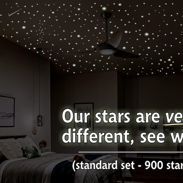 Glow in the Dark Ceiling Stickers - Etsy