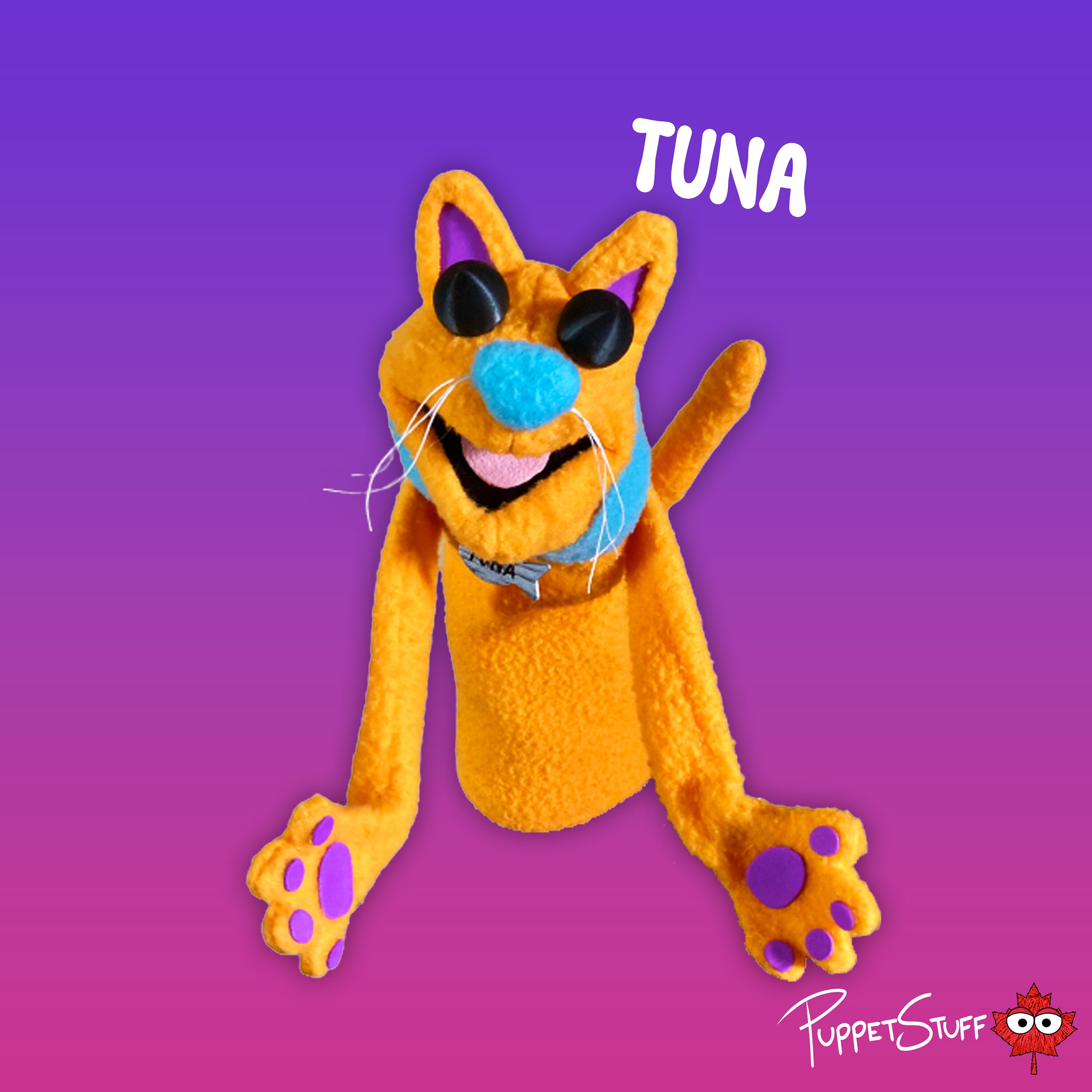 Timmy Tina and Tuna Hand Puppets - Etsy Canada