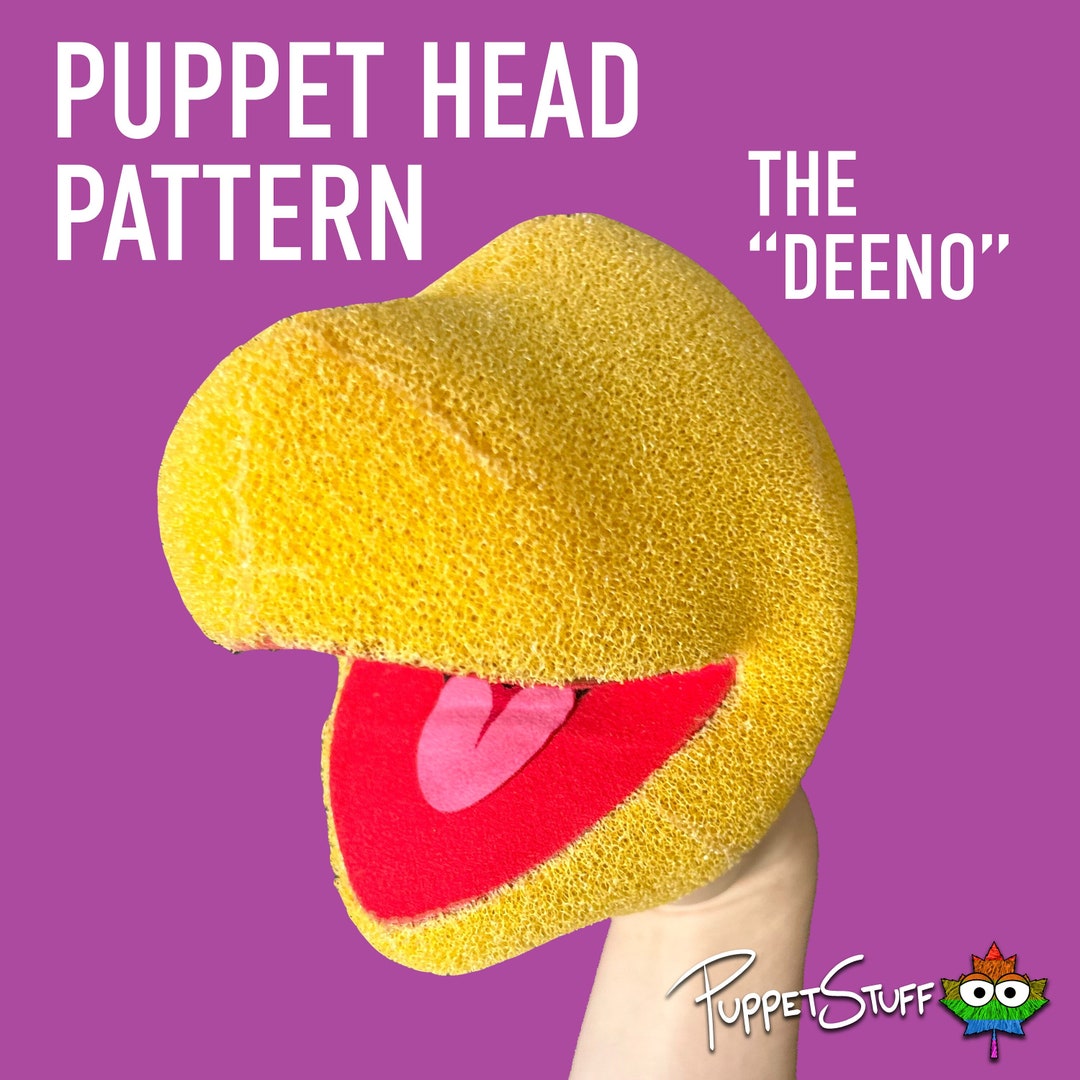 Foam Puppet Head Pattern deeno - Etsy