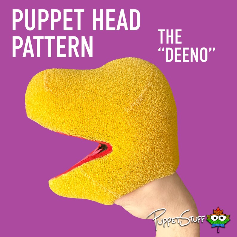 Foam Puppet Head Pattern deeno - Etsy