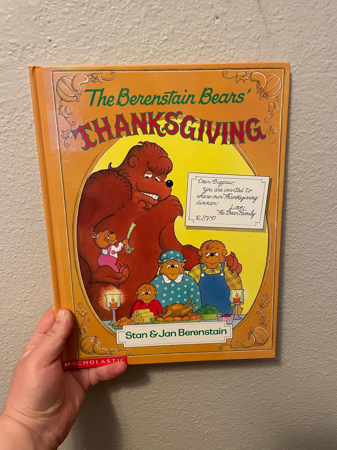 The Berenstain Bears Thanksgiving Stan and Jan Berenstain Hardcover ...
