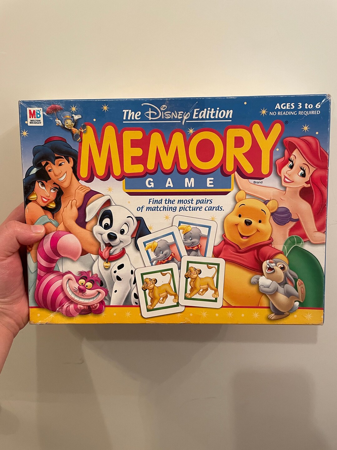 The Disney Edition Memory Game 2002 COMPLETE - Etsy