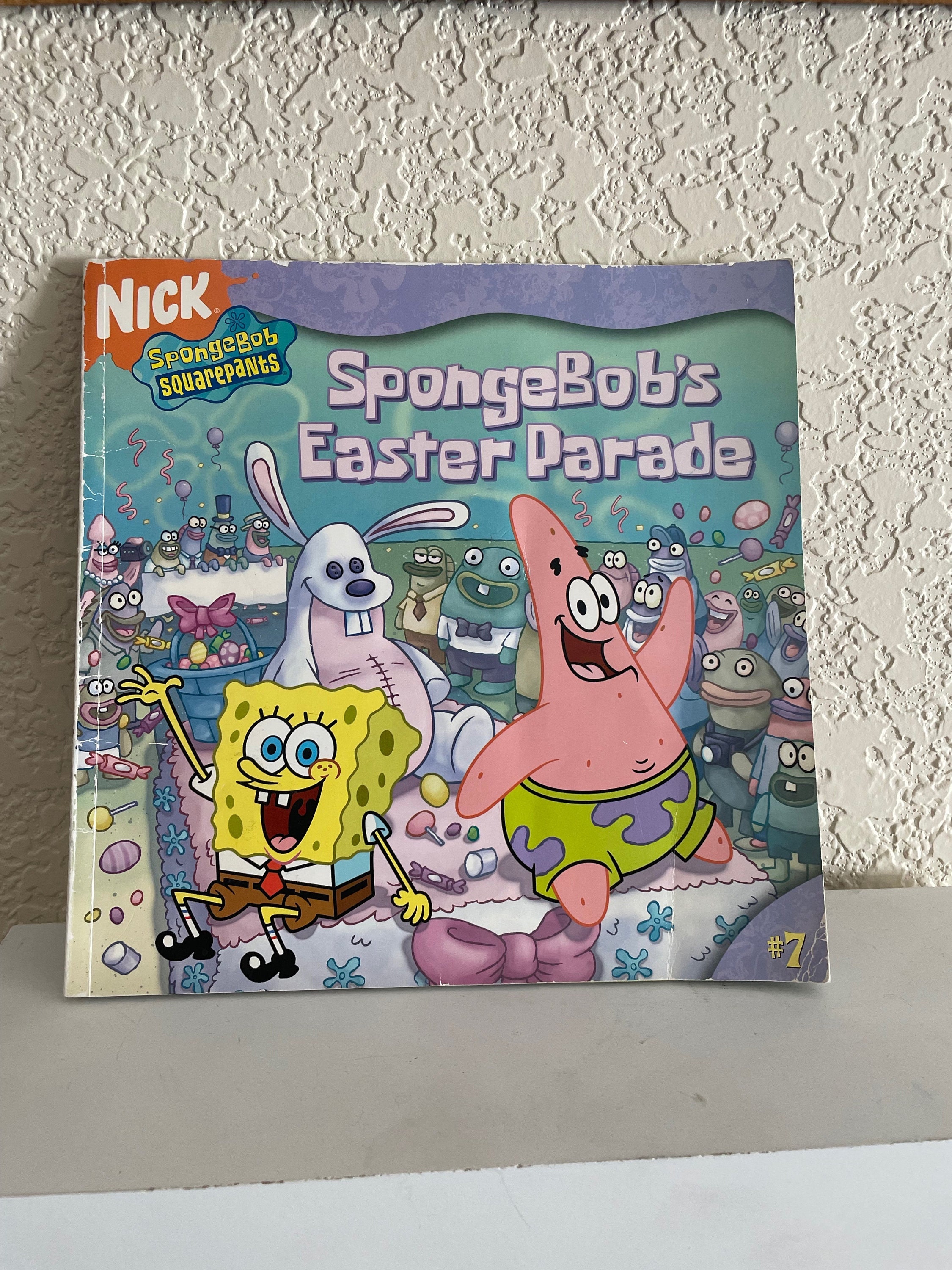 Nickelodeon Spongebob's Easter Parade Paperback Book - Etsy