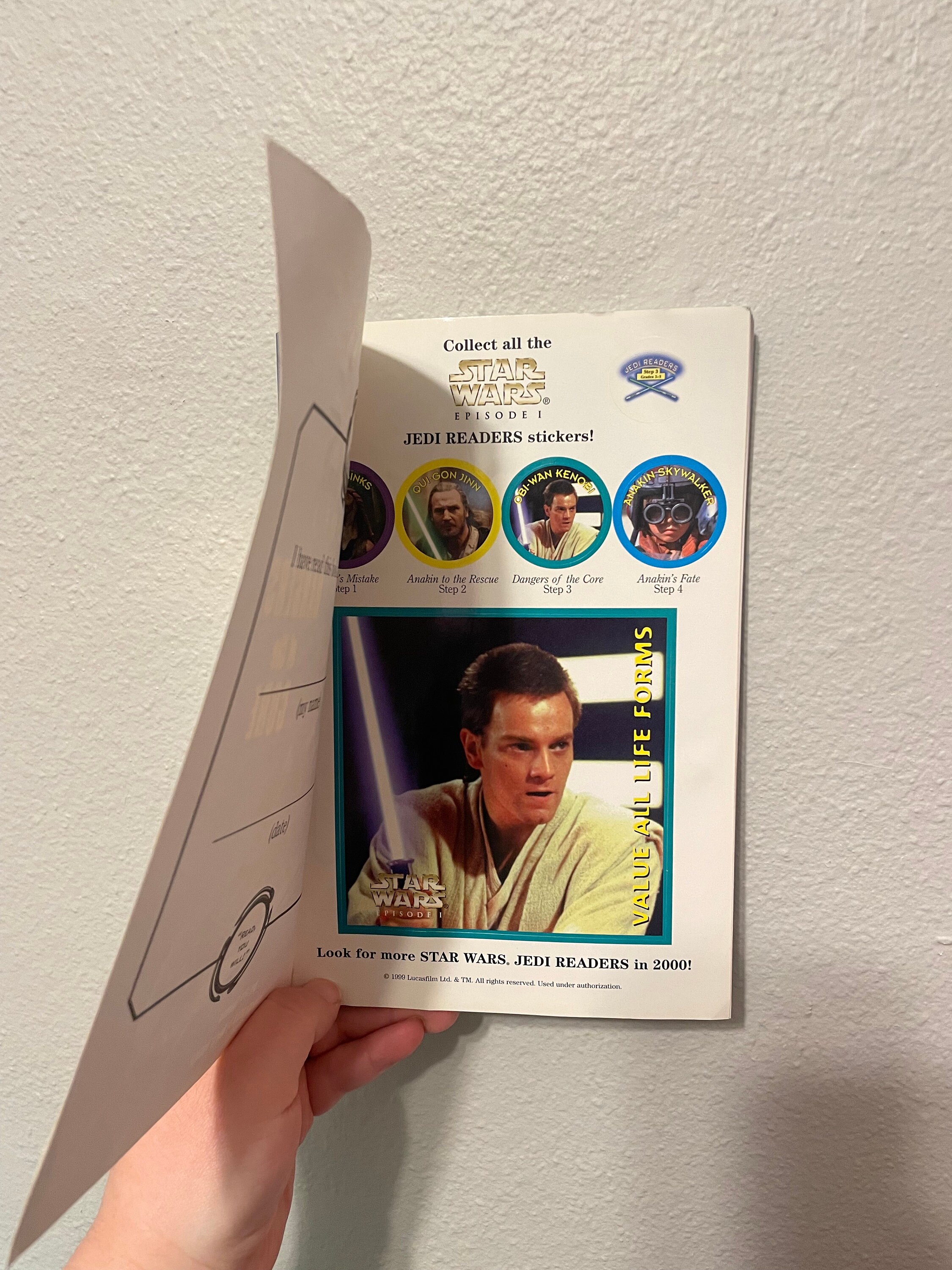 Star Wars Episode I Danger of the Core Picture Book Vintage - Etsy
