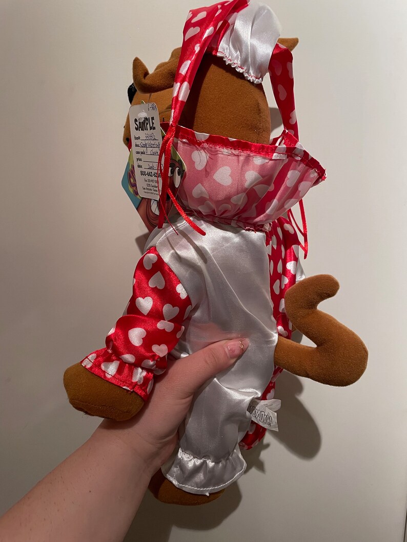 Cartoon Network Scooby-doo Heart Clown Plush Toy Factory - Etsy