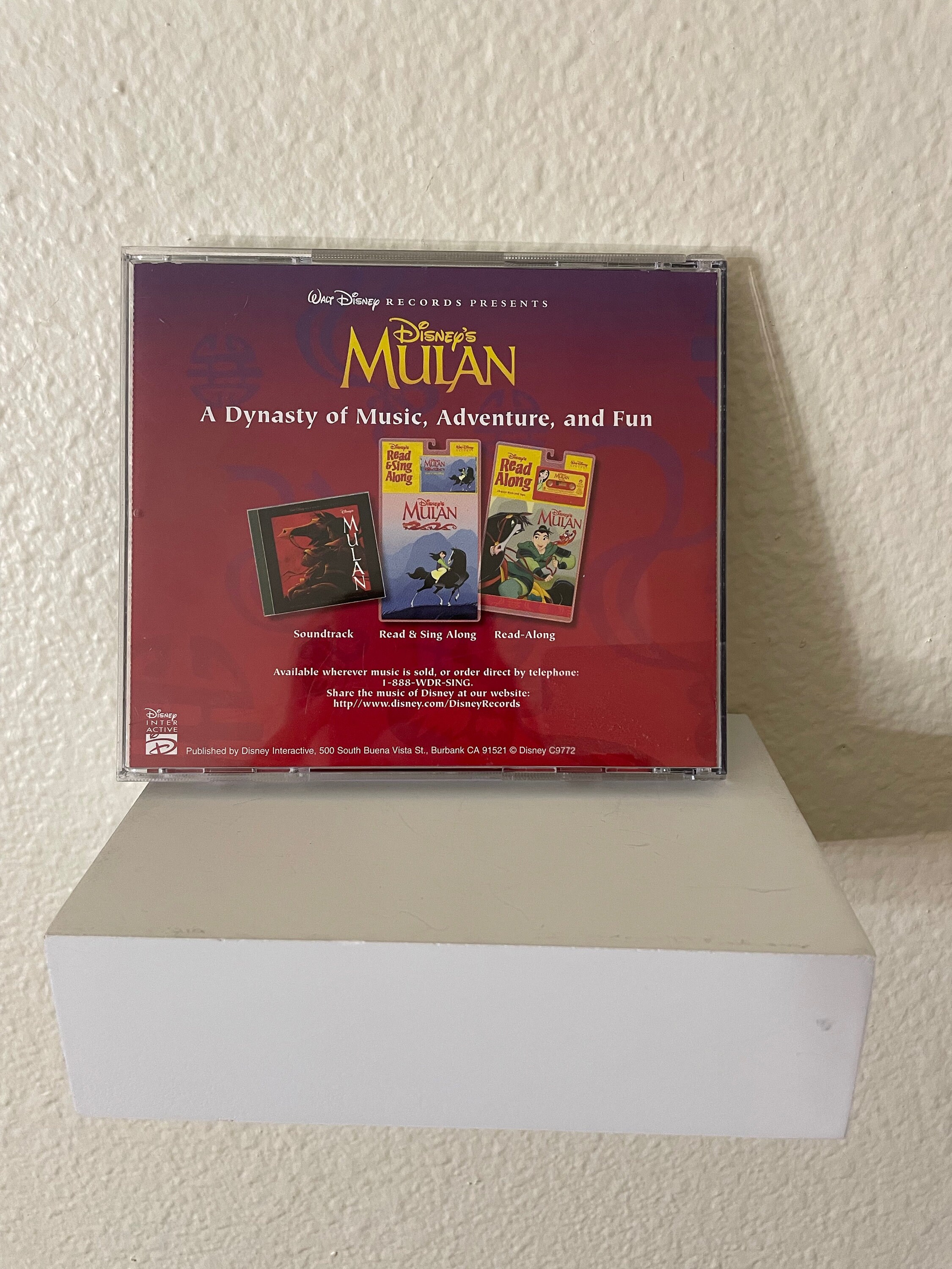 Disney Mulan Animated Storybook Program Handbook CD-ROM 1998 - Etsy