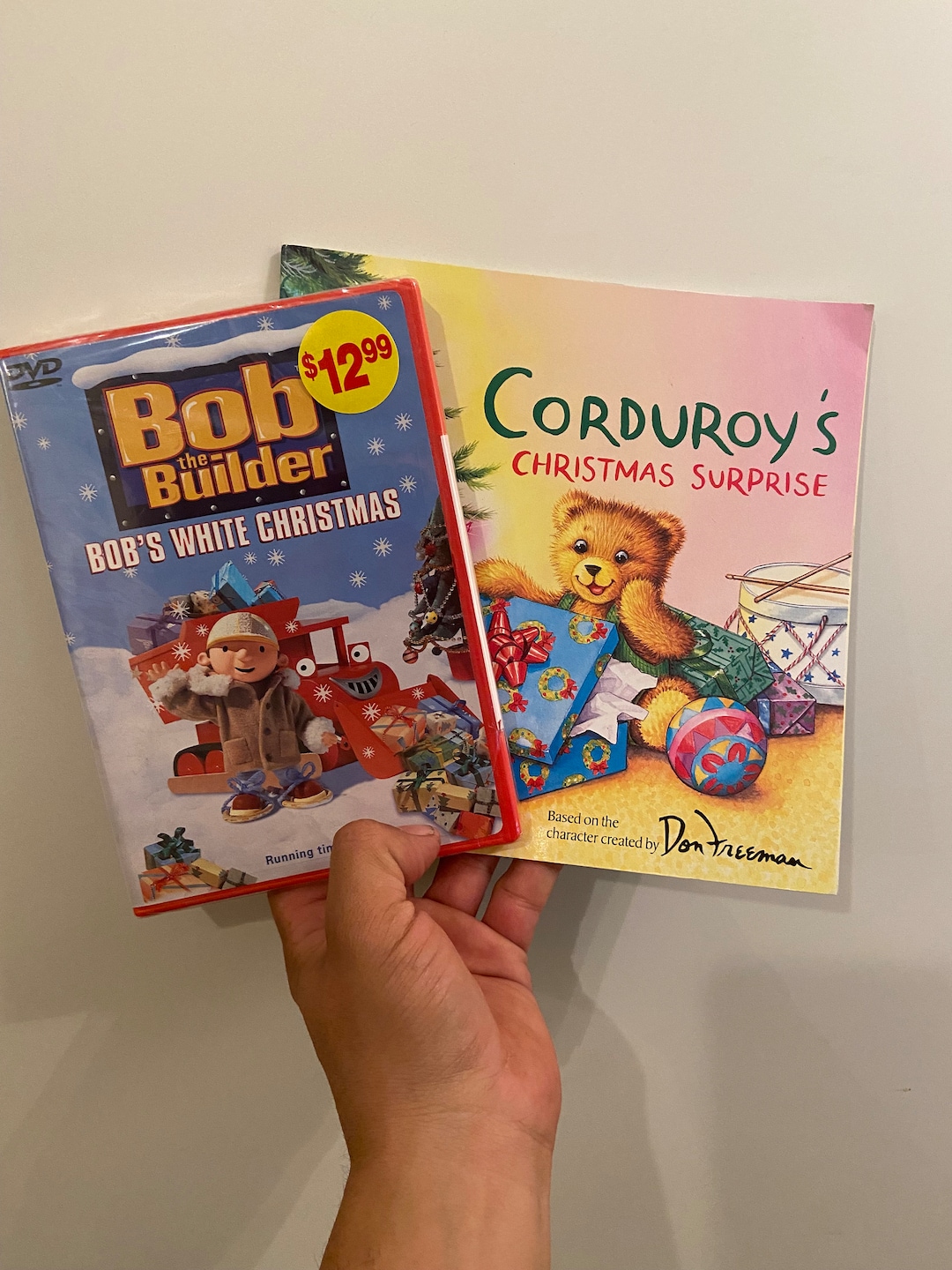 Christmas Book DVD Bundle. Bob the Builder Bob's White - Etsy