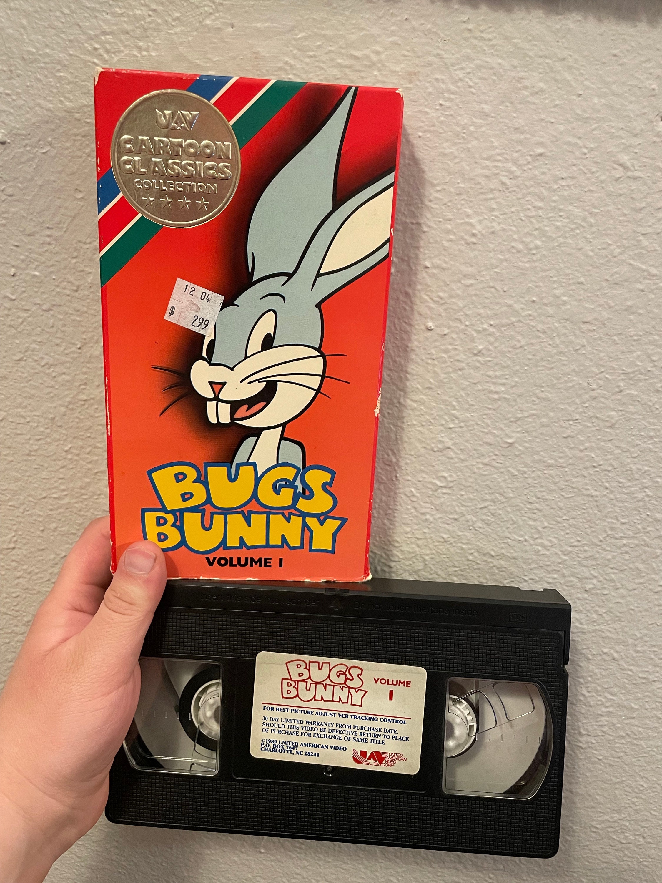 Vintage Bugs Bunny Cartoon Classics Collection VHS - Etsy