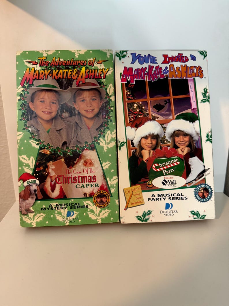 Mary Kate and Ashley Christmas VHS. the Adventure of Mary Kate and ...