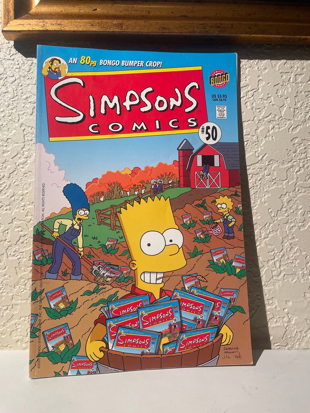 2000 Simpsons Comics #50 Comics Bongo Group - Etsy