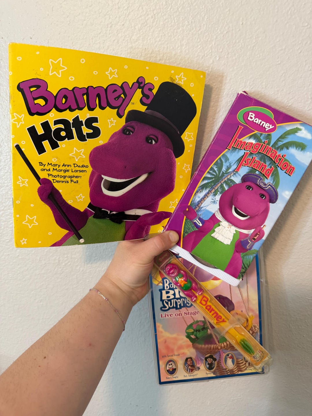 Vintage Barney Bundle, Book,cd, VHS - Etsy