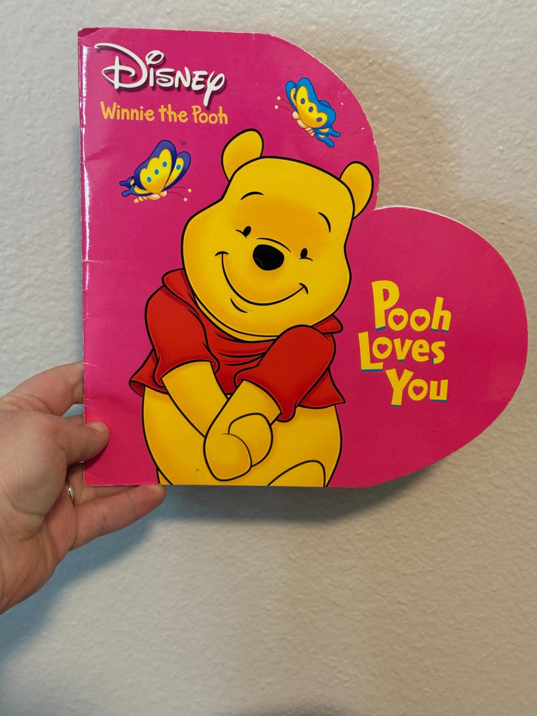 Disney Winnie the Pooh,pooh Loves You Picture Book Vintage - Etsy