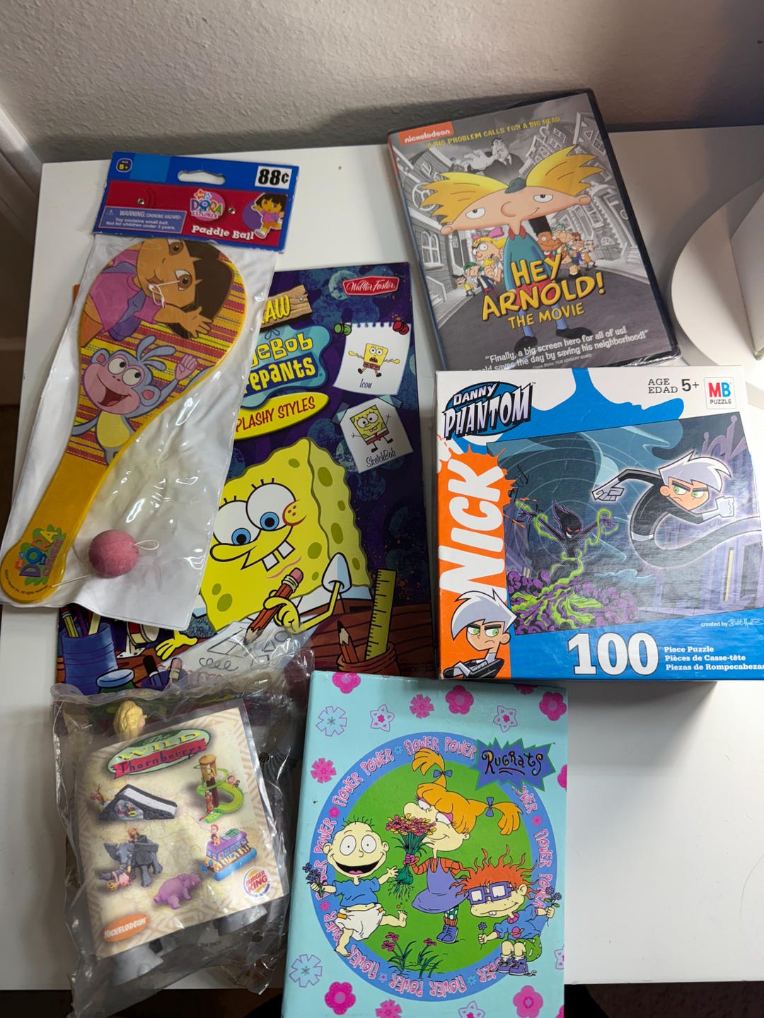 Nickelodeon Bundle Hey Arnold, Danny Phantom, Rugrats, Spongebob, Dora ...
