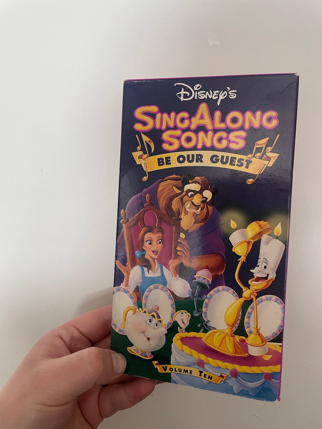 Disney's Sing Along Songs Be Our Guest Volume Ten VHS 1992 - Etsy