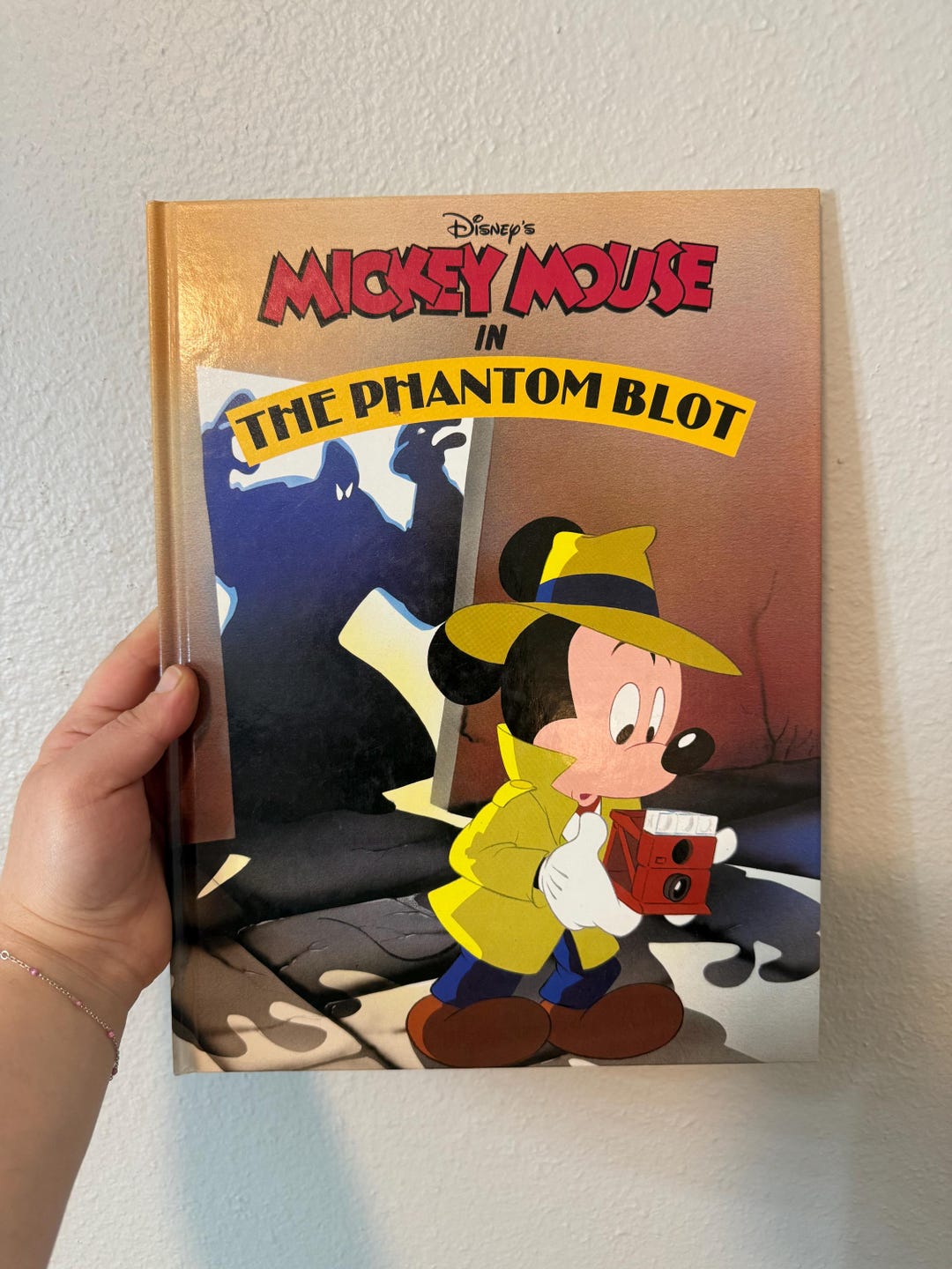 Disney Mickey Mouse in the Phantom Blot Hardcover Book 90s - Etsy