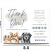Editable Thank You Postcard for Pet Sitting Clients Pet Sitting ...