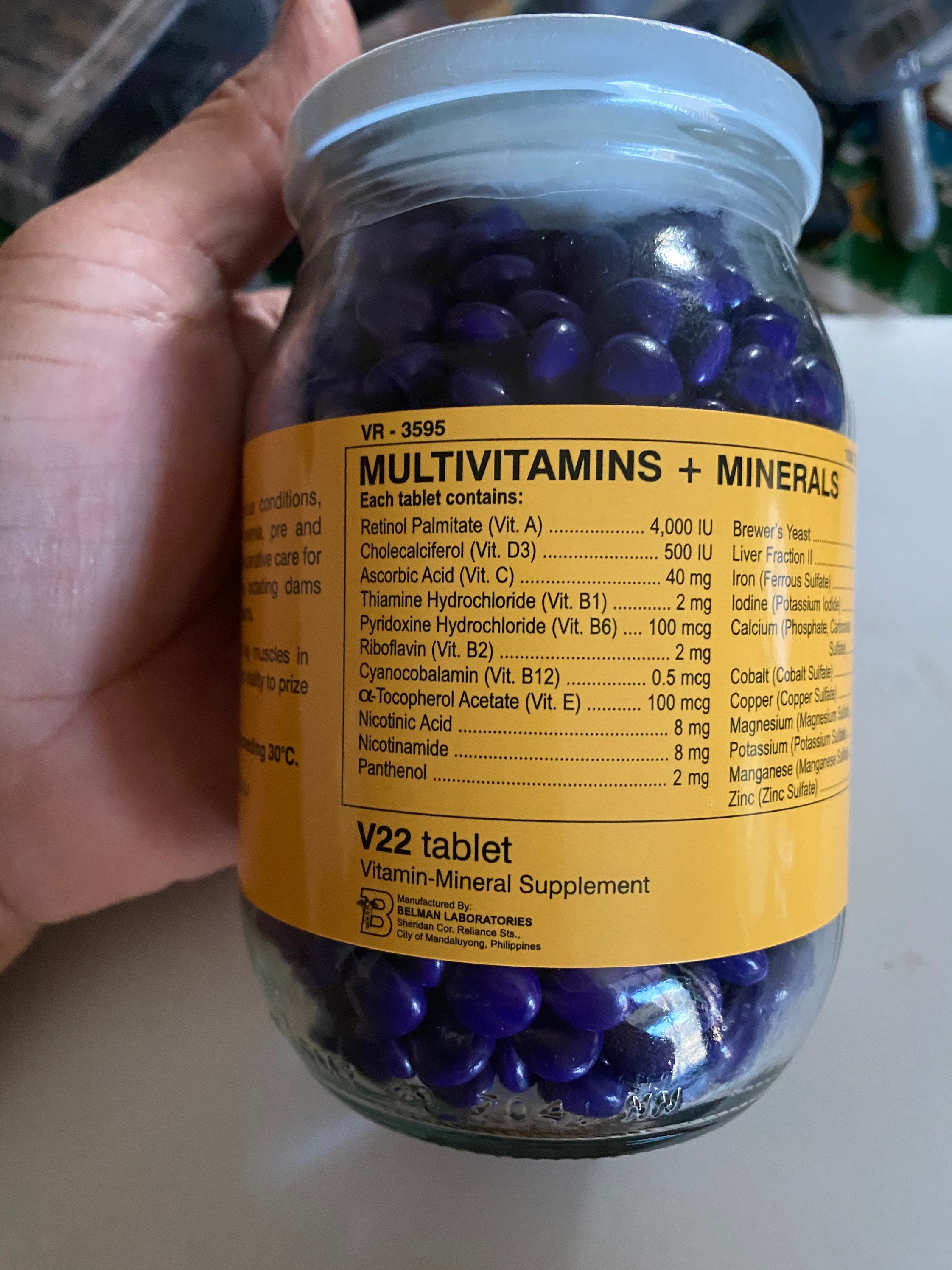 V22 Multivitamins - Etsy